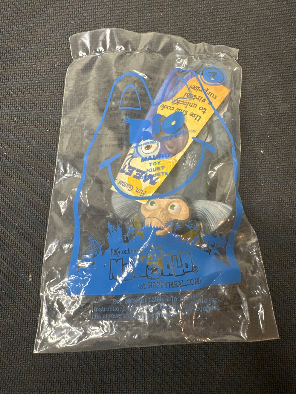 McDonalds Happy Meal Toy 2011 Rio Mauro Toy – Prints Charming Collectibles